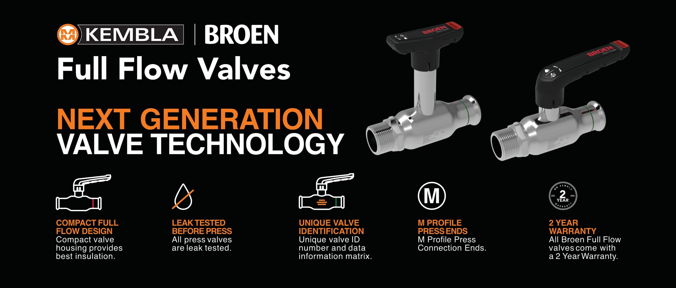 Broen Full Flow Valves – Kembla Copper The Home of the Famous Kembla Brands